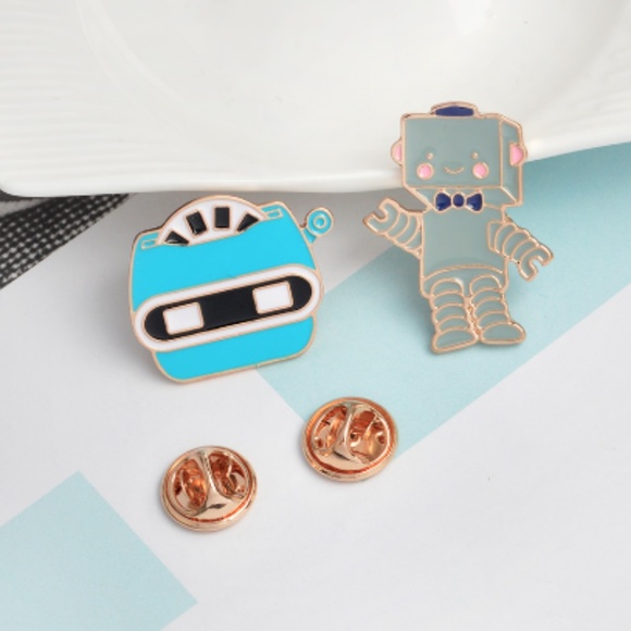 Accessories | Robot Pin | Poshmark